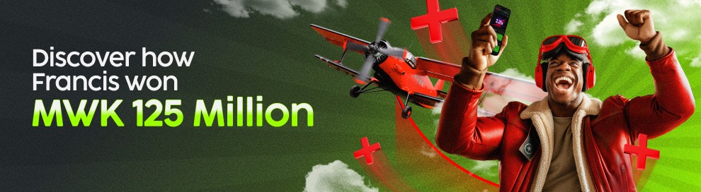 Francis Chigudu Wins BIG on Aviator, Takes Home MWK 125 Million