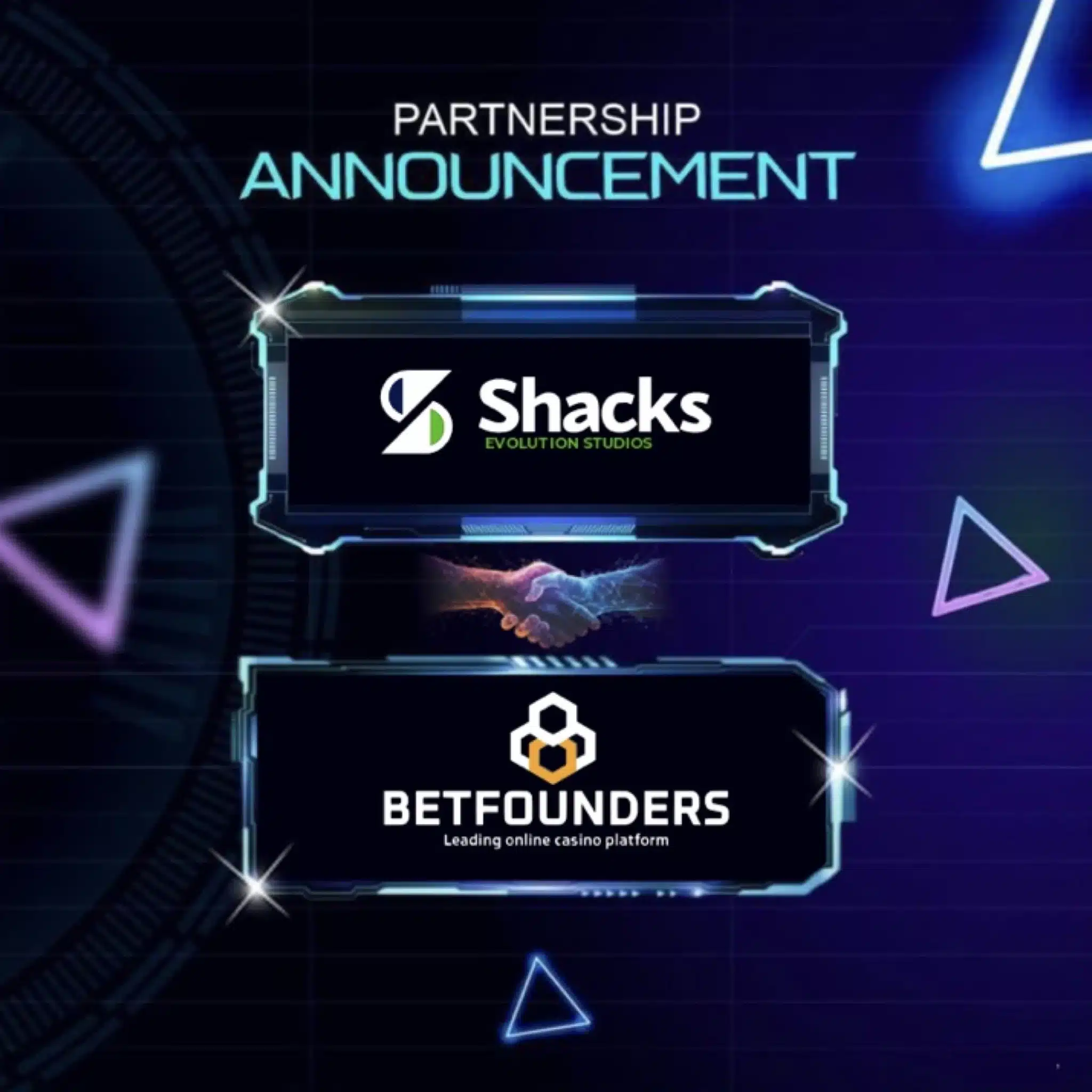 Shacks Evolution Partners BetFounders!