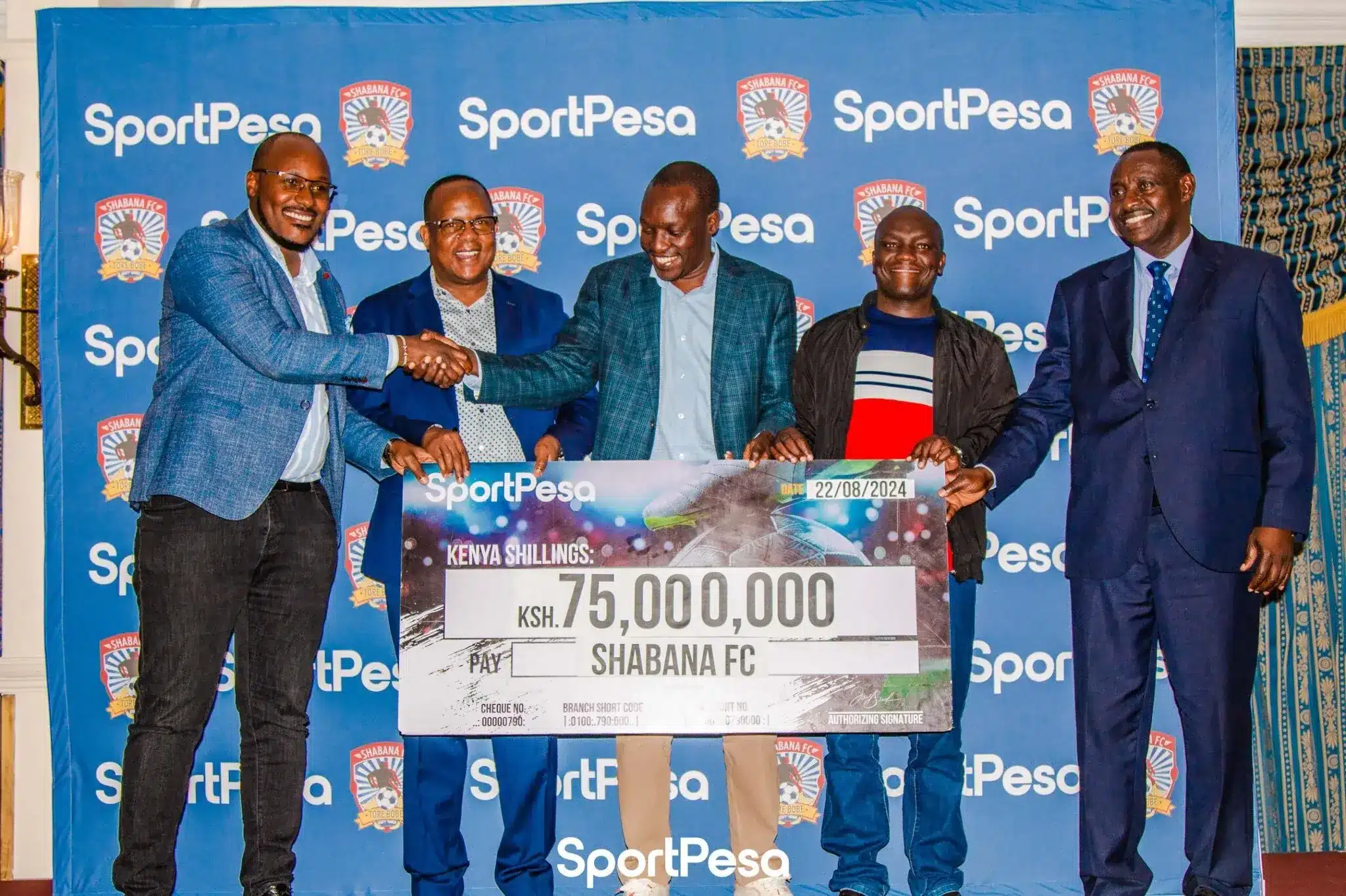 SportPesa Secures Major Sponsorship Deal with Shabana FC