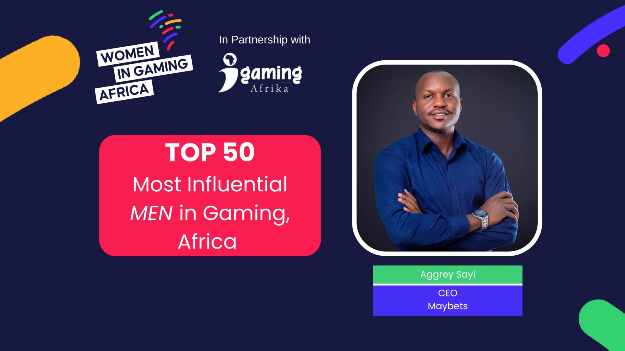Celebrating 2024's Top 50 Most Influential Men in Gaming, Africa ...