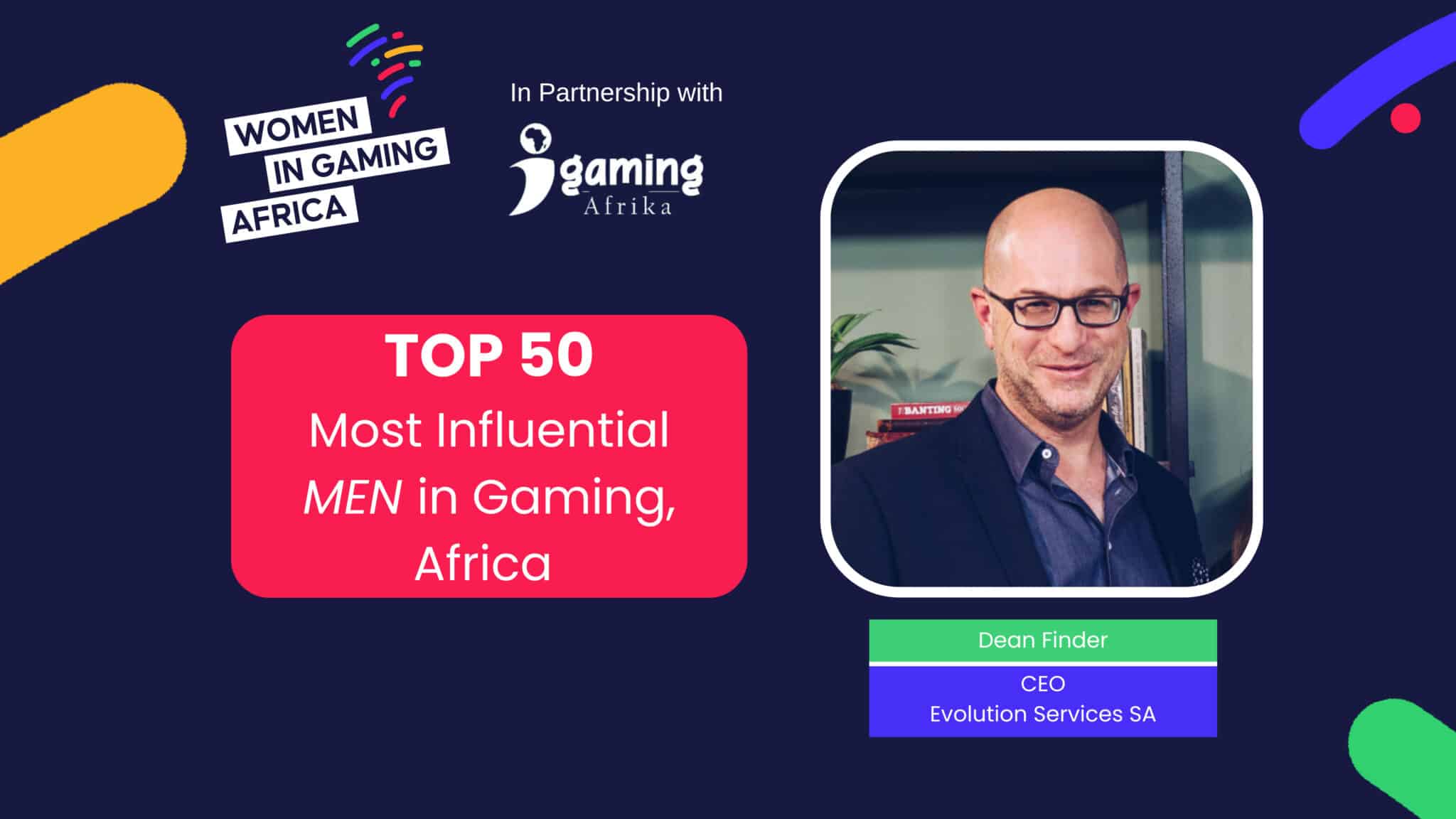 Celebrating 2024's Top 50 Most Influential Men in Gaming, Africa: Dean ...