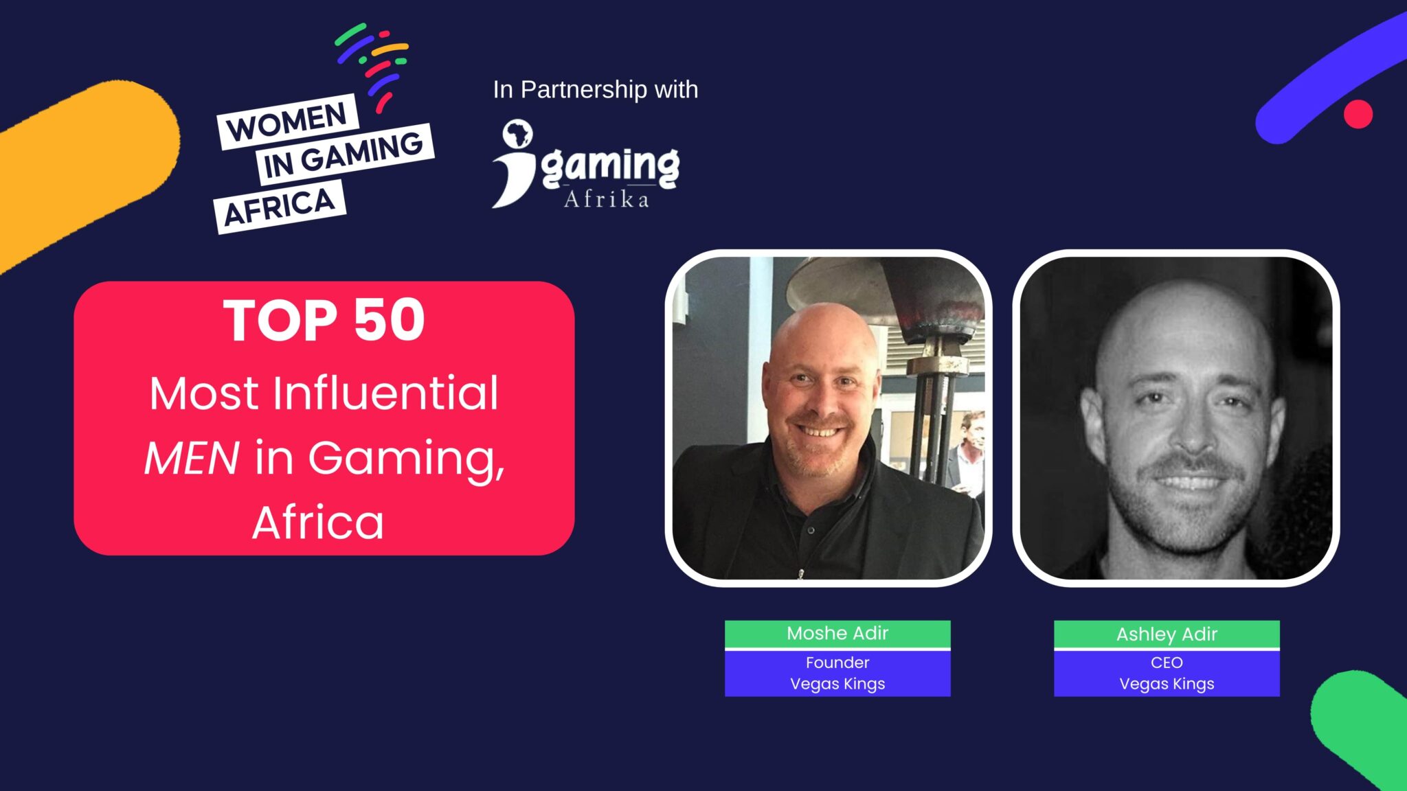 Celebrating 2024's Top 50 Most Influential Men in Gaming, Africa: Moshe ...