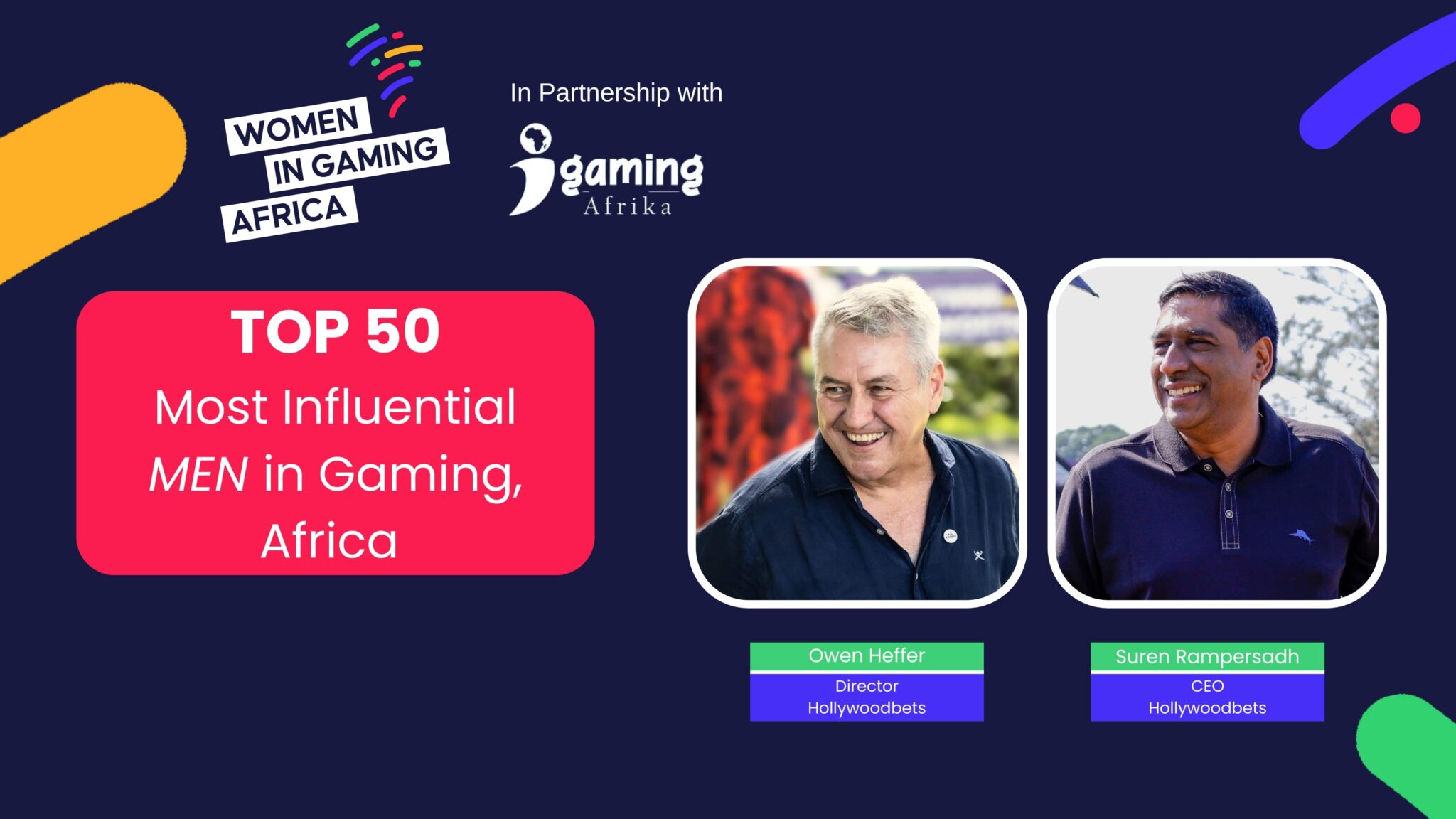 Celebrating 2024's Top 50 Most Influential Men in Gaming, Africa: Owen ...