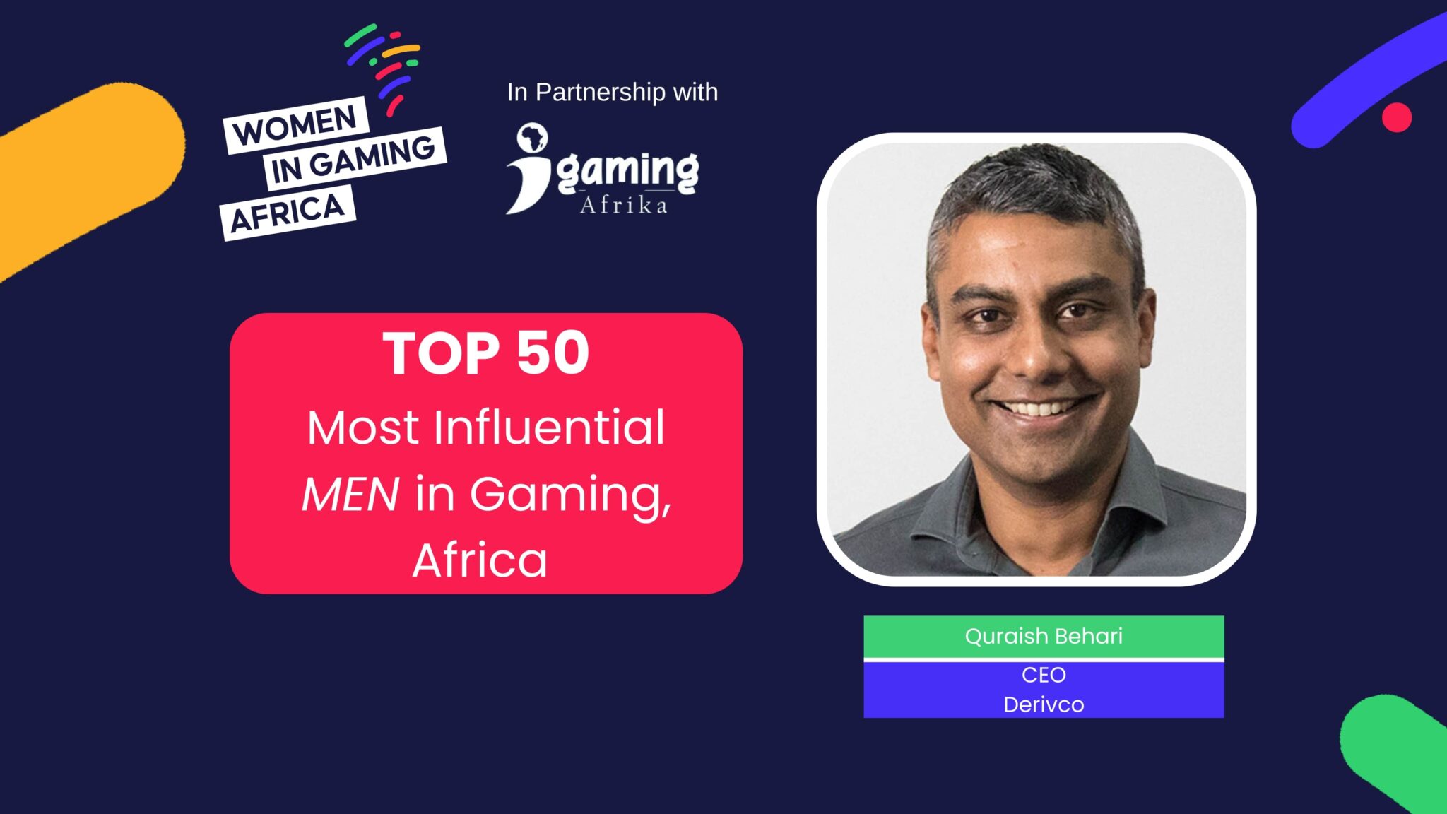 Celebrating 2024's Top 50 Most Influential Men in Gaming, Africa ...