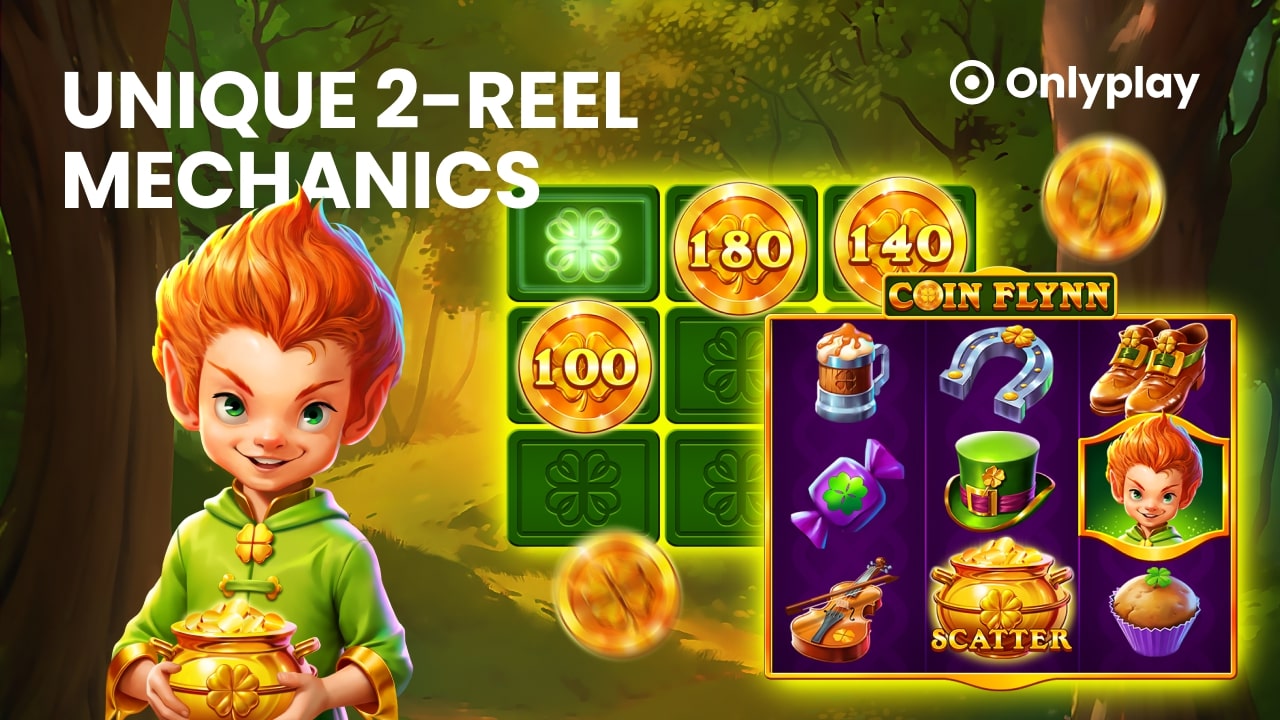 Discover Coin Flynn: Onlyplay’s most innovative 2-reel slot that ...