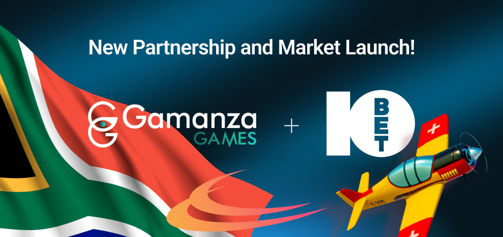 Gamanza Games goes live in South Africa with 10bet launch