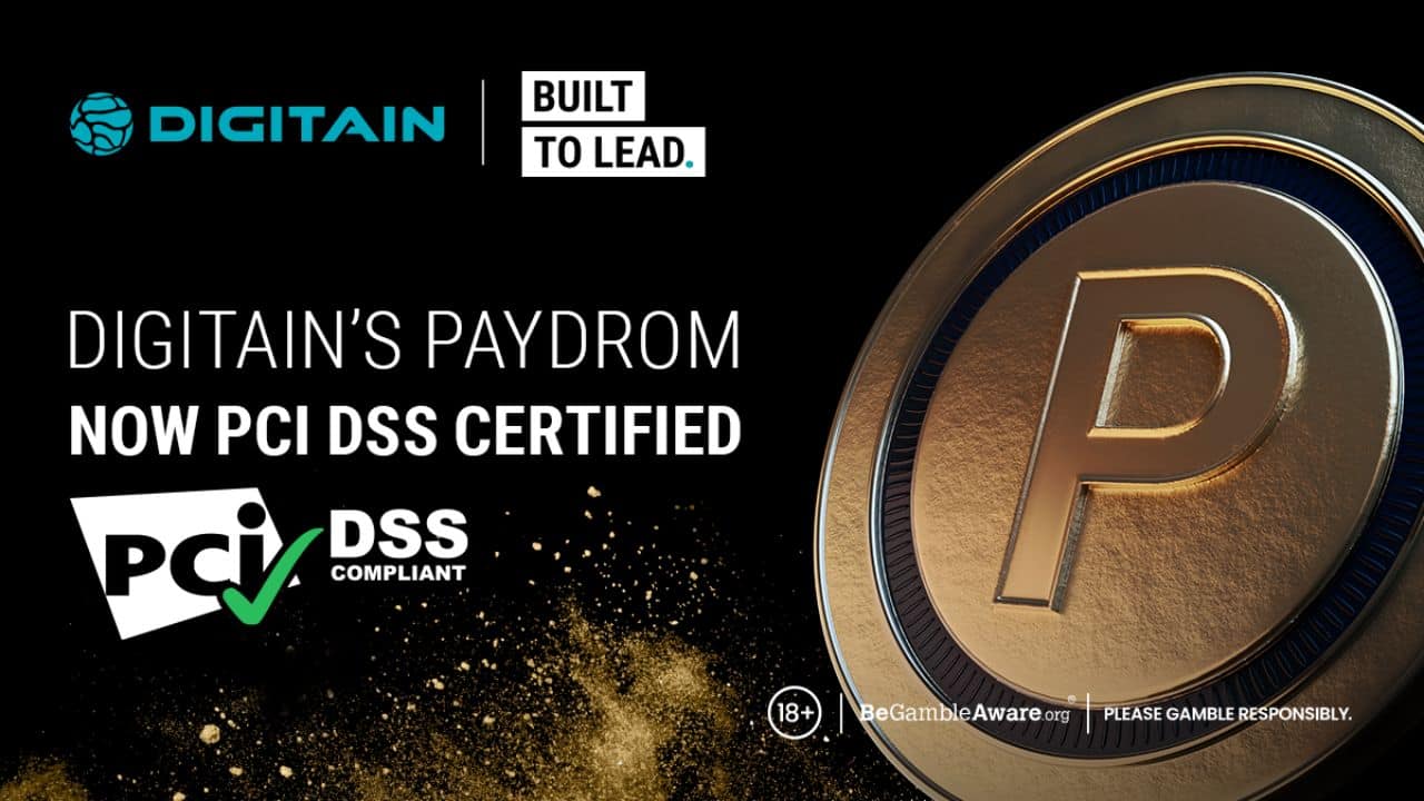 Digitain's Paydrom Receives PCI DSS Certification