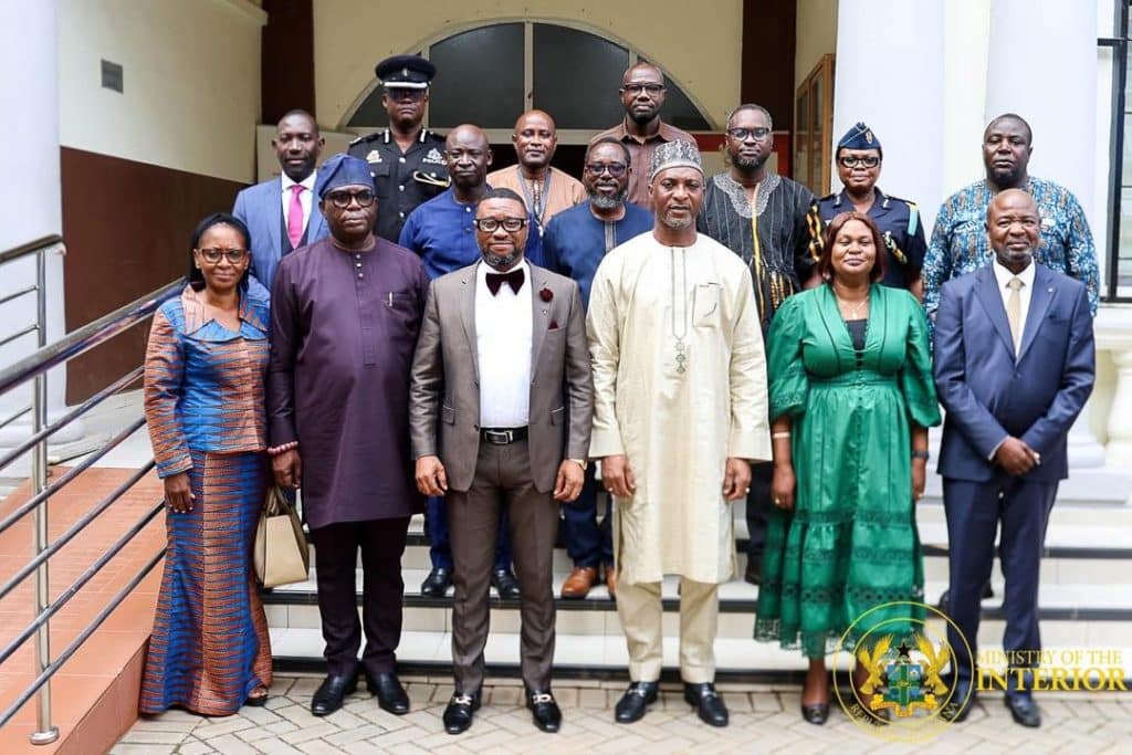 New Governing Board Of The Gaming Commision Of Ghana Sworn-In