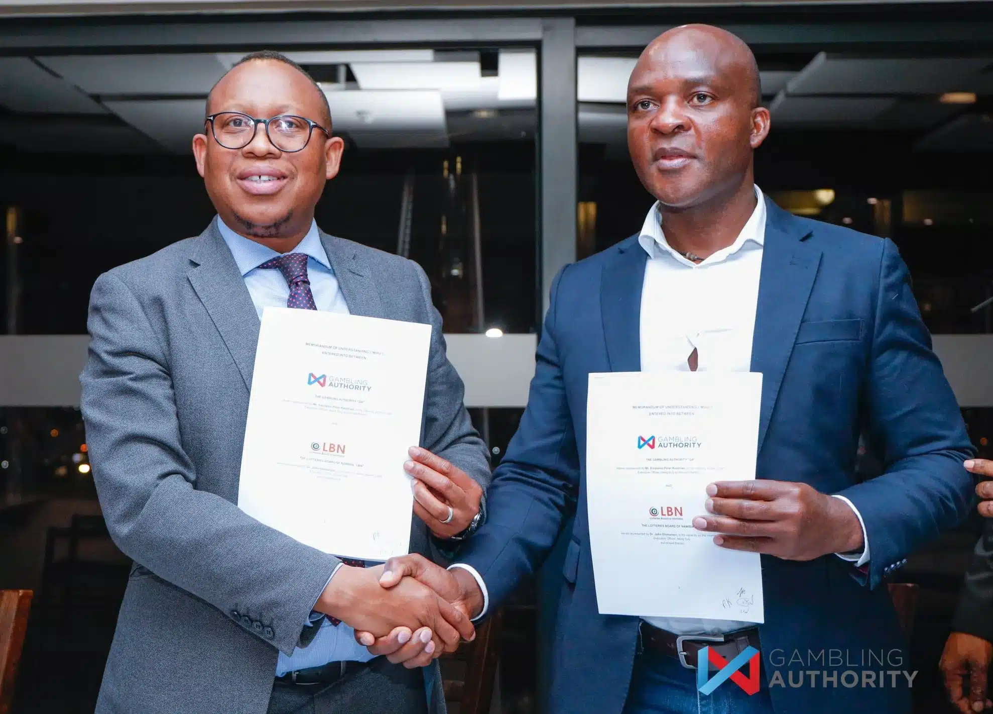 Gambling Authority and Namibia Lotteries Board Sign MOU to Enhance ...