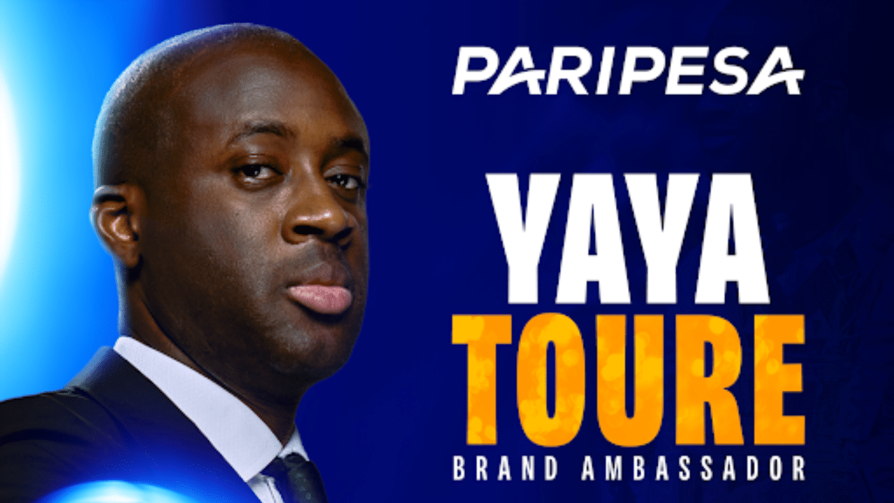 Yaya Touré Becomes PARIPESA's New Brand Ambassador in Africa
