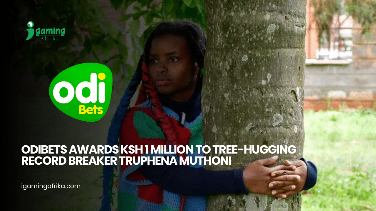 OdiBets Awards KSh 1 Million to Tree-Hugging Record Breaker Truphena ...